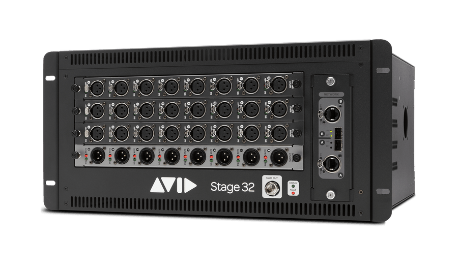 Avid VENUE Stage 32 Stage Rack (24x8) with 3 Year Elite Live Support ...