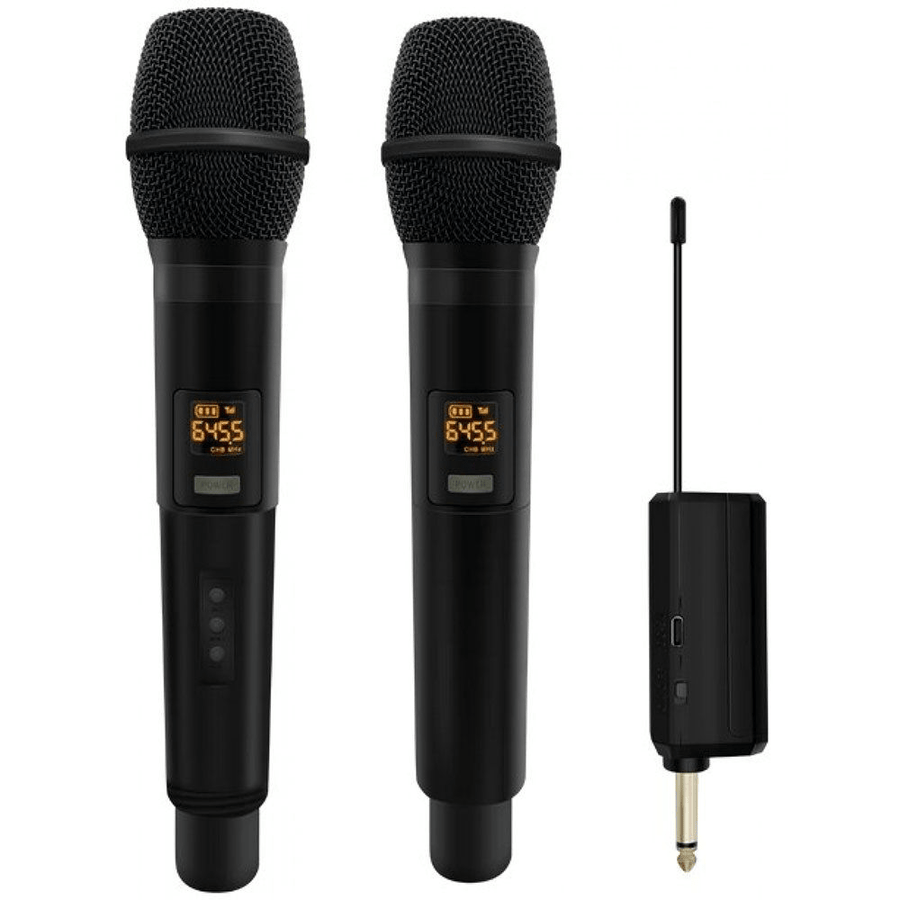 ICON WIRELESS HANDHELD MIC SYSTEM DUO MIC | Sound Distribution ...
